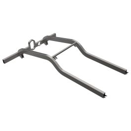 CAC - 4x2 Rear Frame Clip for 36" Pro Street Ladder Bar Suspension ...