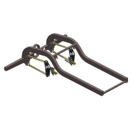 CAC - Drag Race Sportsman 4-Link and Suspension - 4x2" Frame Rails